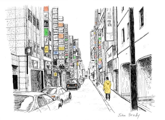 Welcome to BradyBot - Japan Drawings